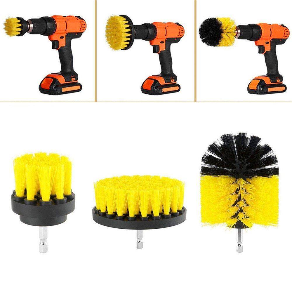 Drill Scrubber Brush Kit